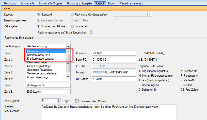 Umstellung auf Tiers Payant